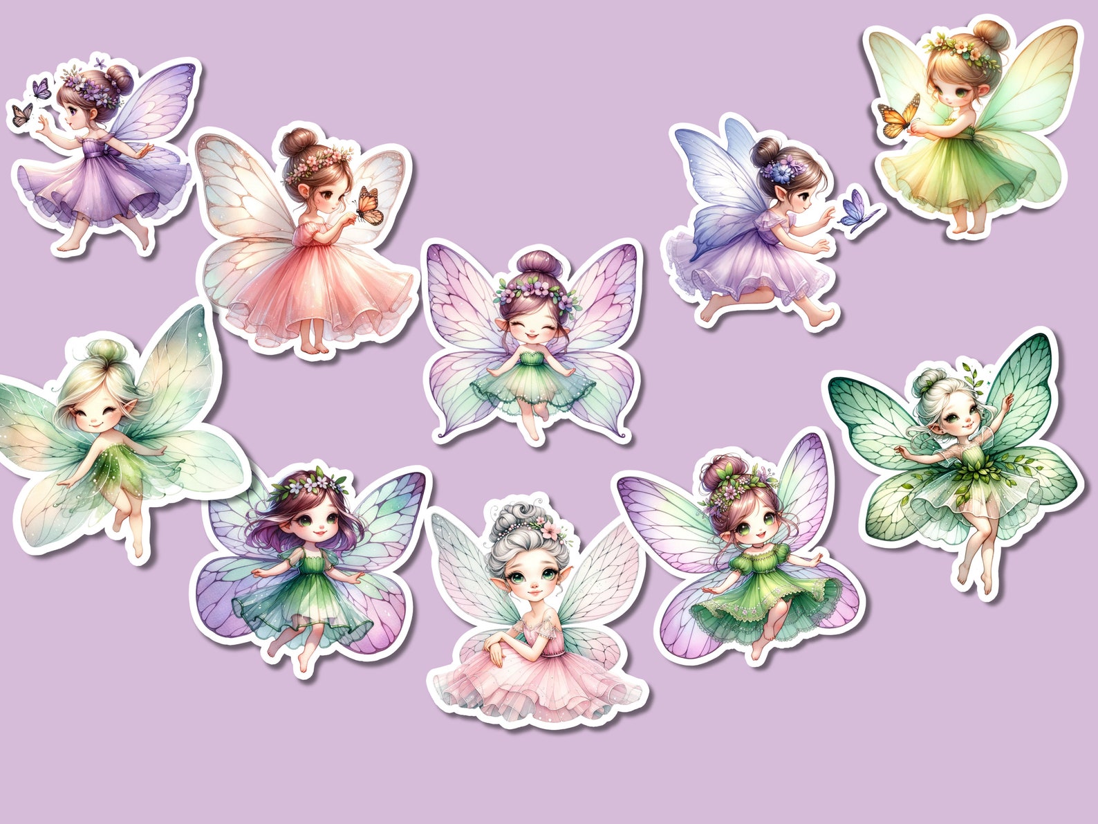 22 Cricut Stickers Clipart - Sticker PNG Bundle - Printable Clipart ...