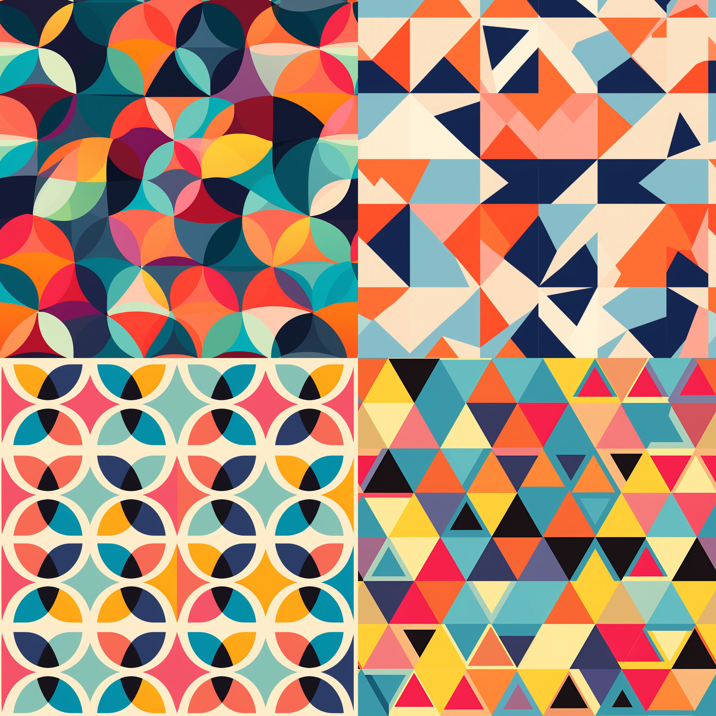 10 Retro Seamless Pattern SVG Retro Background PNG Groovy Seamless File ...