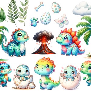 34 Cute Dinosaur Clipart Dinosaurs Clipart Dinosaur Egg Dinosaur PNG ...
