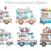 15 Ice Cream Truck Clipart Ice Cream Clipart Clipart Bundle Ice Cream ...