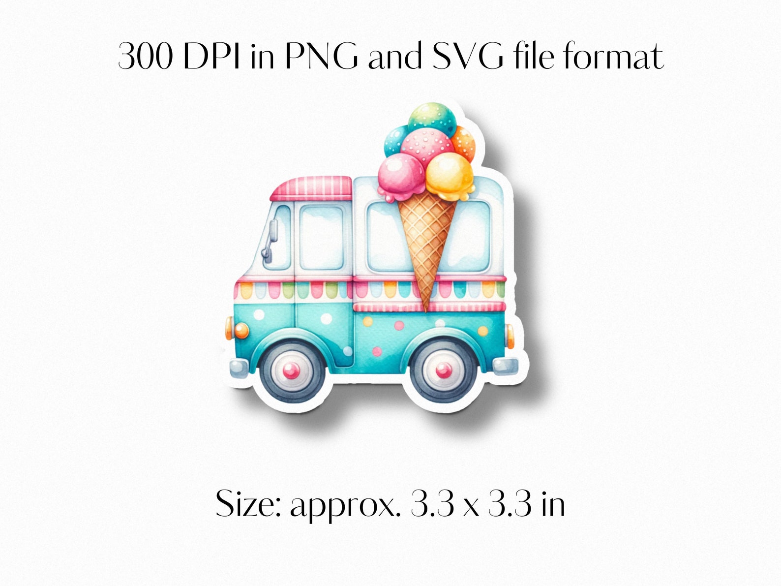 29 Ice Cream Clipart Digital Stickers Ice Cream PNG SVG Cricut Stickers ...