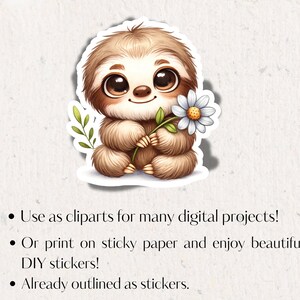 22 Cricut Stickers Clipart - Sticker PNG Bundle - Printable Clipart ...