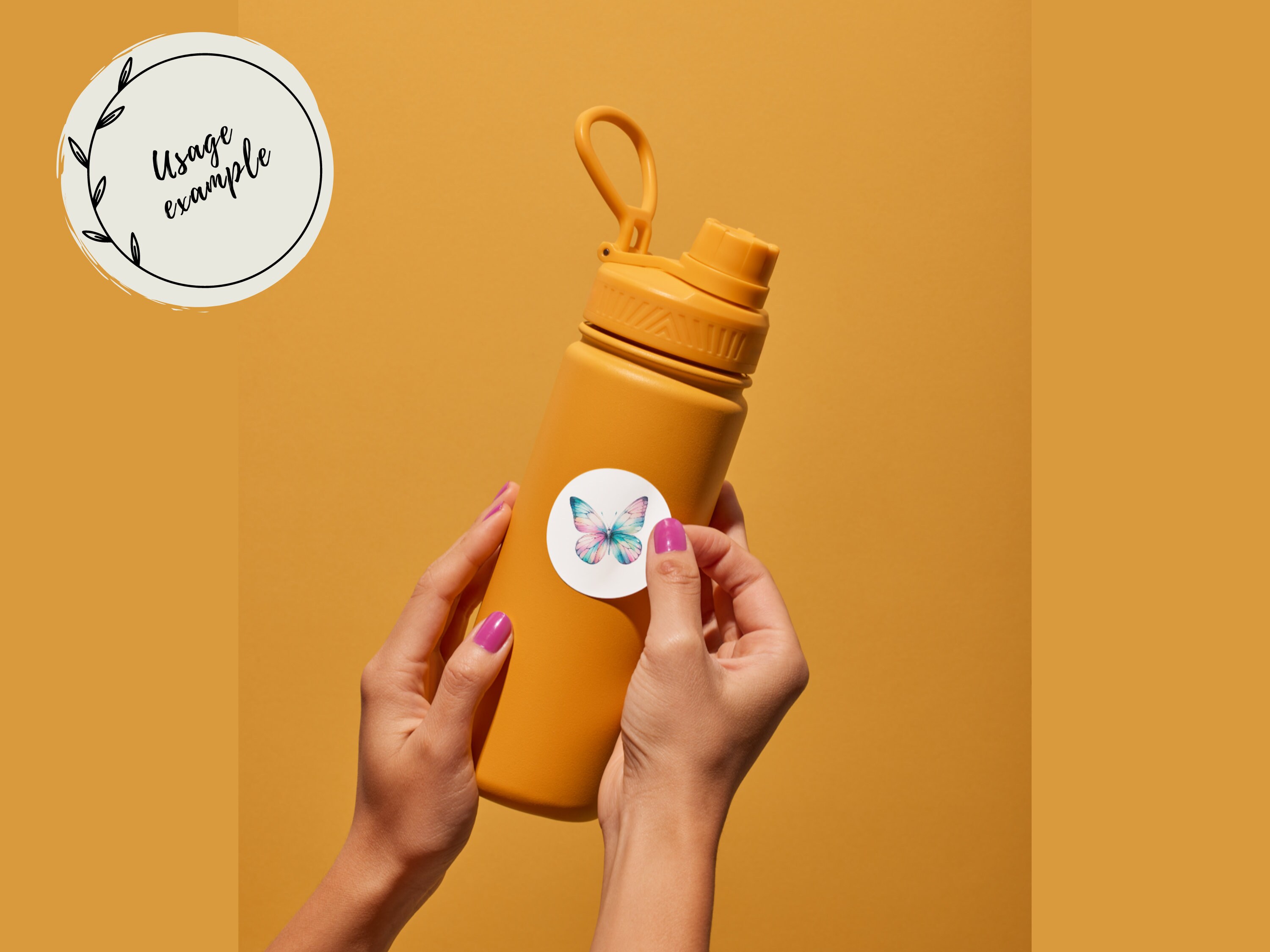 Watercolor Butterfly Clipart, 20 Butterfly Digital Stickers, Sticker ...