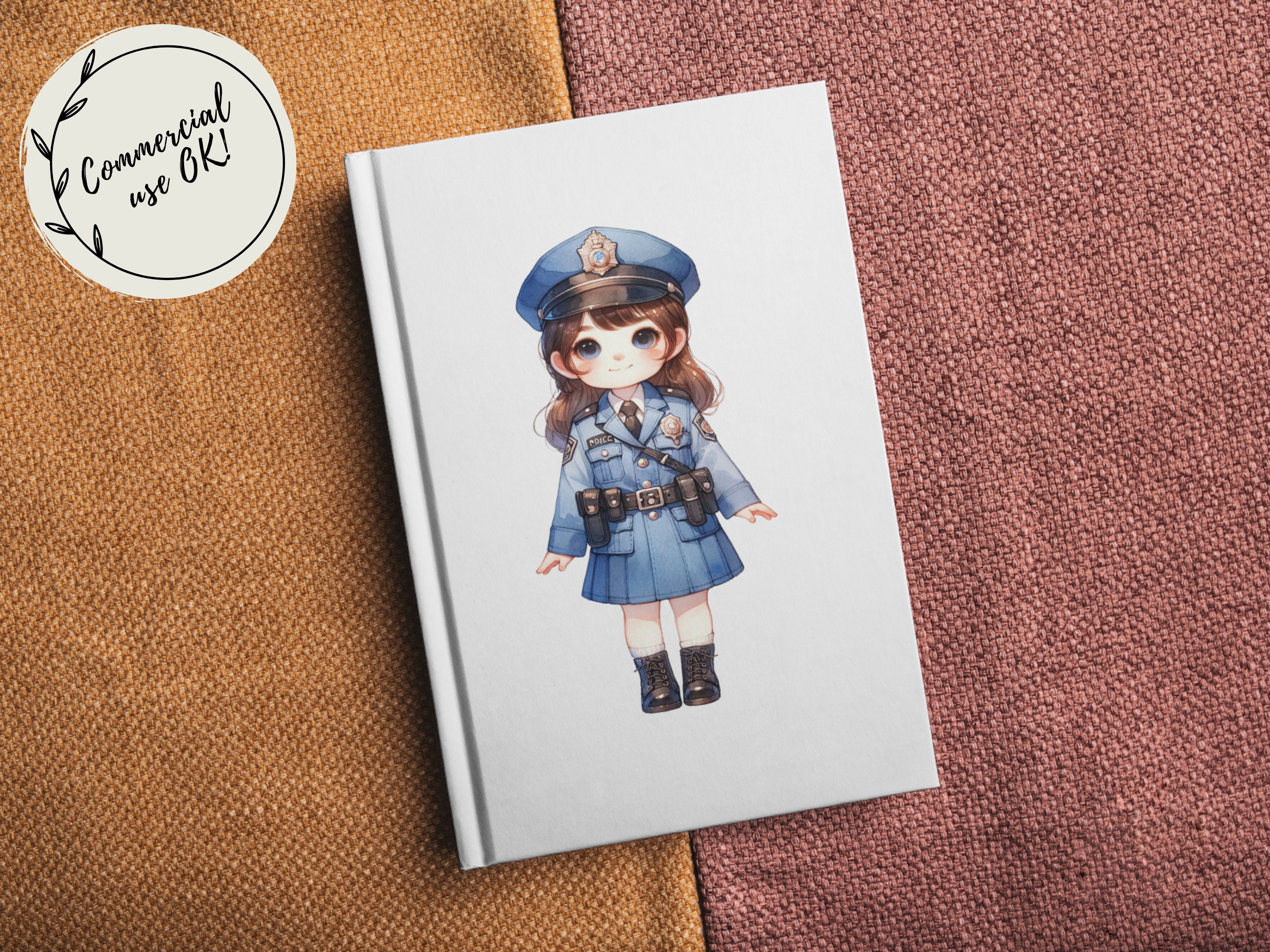 23 Police Department Watercolor Clipart PNG Police Clipart Police ...