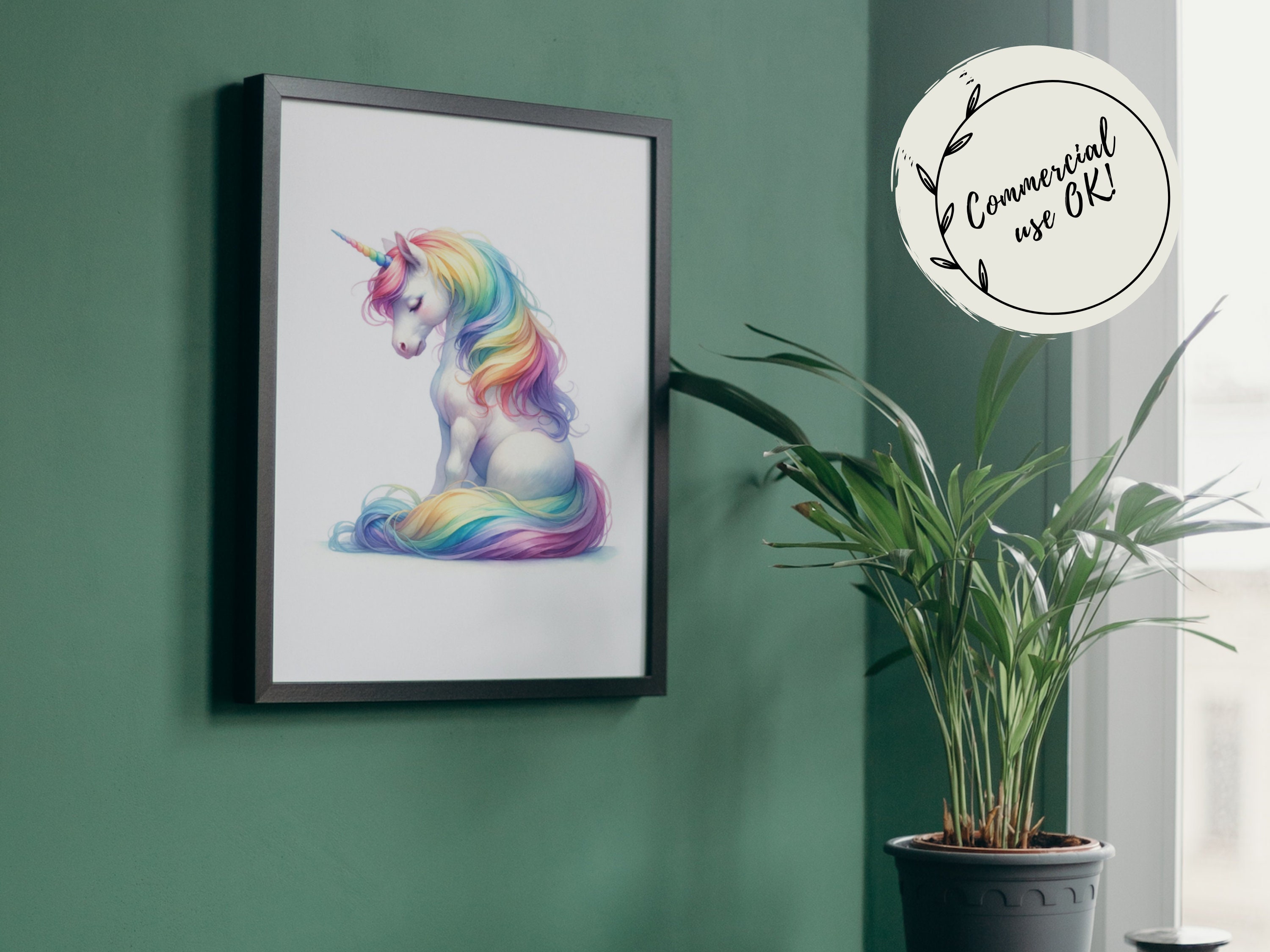 10 Rainbow Unicorn Clipart Bundle High Quality JPG Unicorn Clip Art ...
