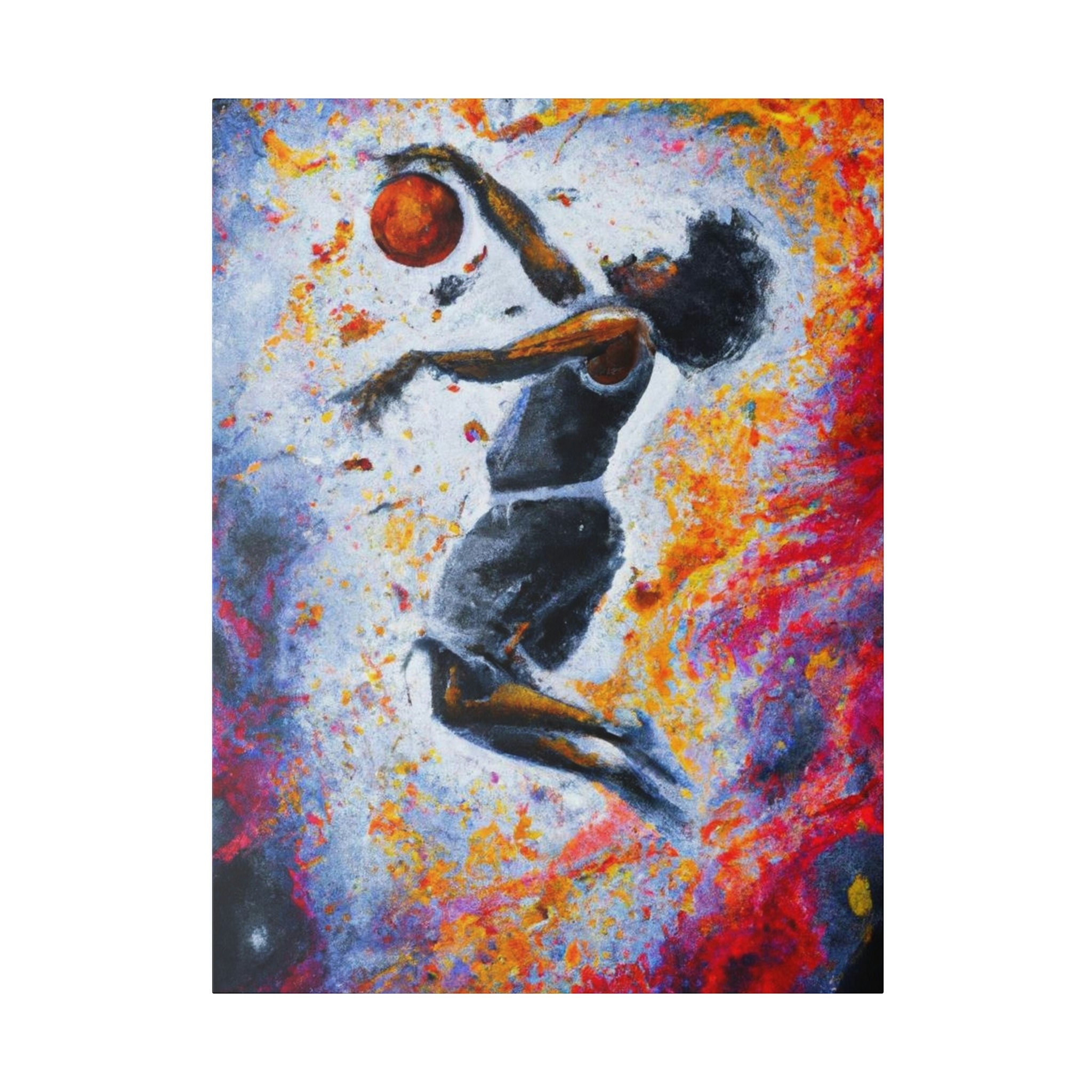 Easy Basketball Painting