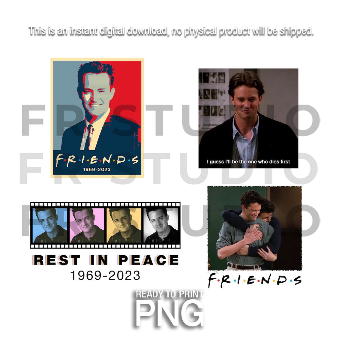 Matthew Perry Bundle Rip Chandler Bing Rip Matthew Perry - Etsy