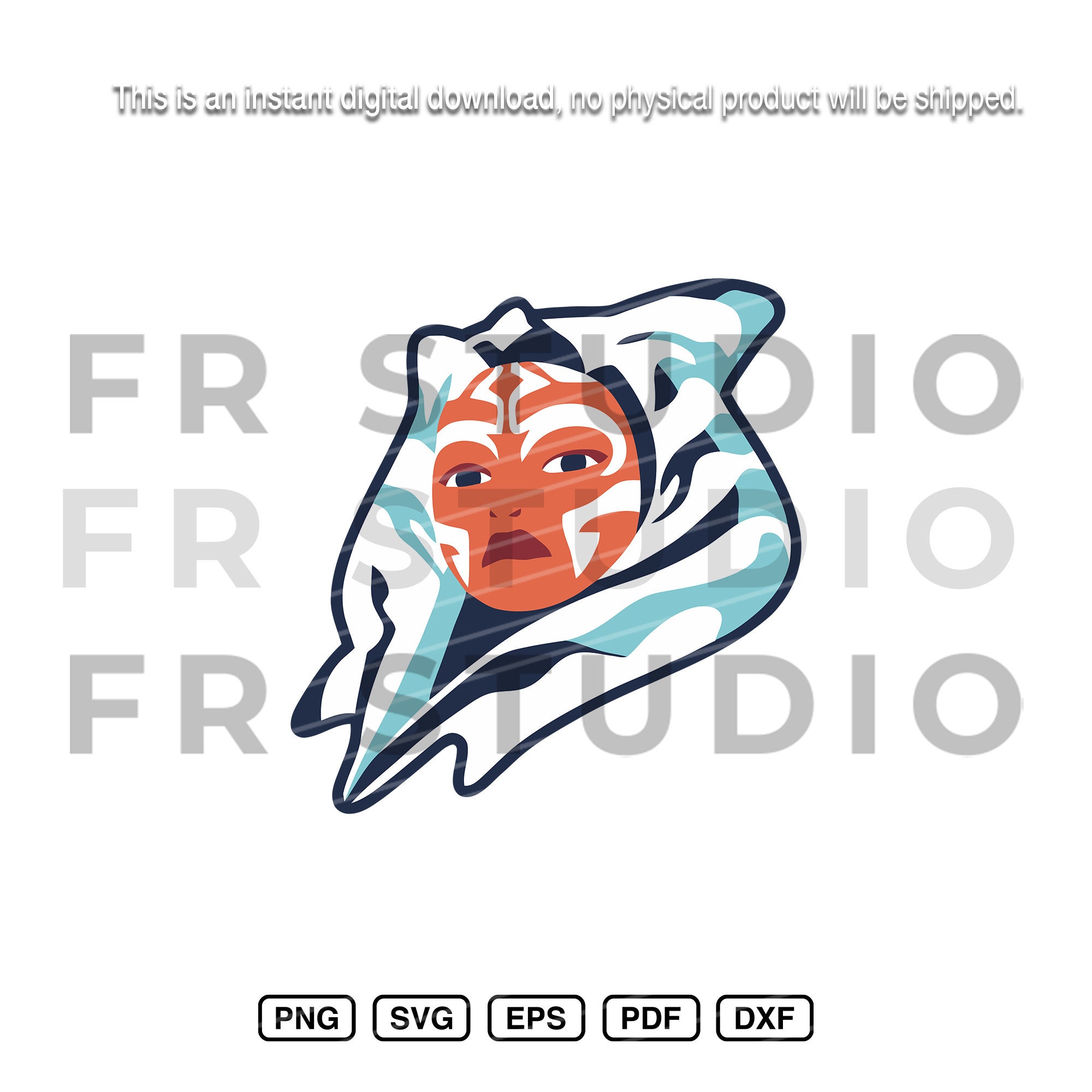 Ahsoka Tano Svg Ahsoka Tano Png Star Wars Rebels Star Wars - Etsy Hong Kong