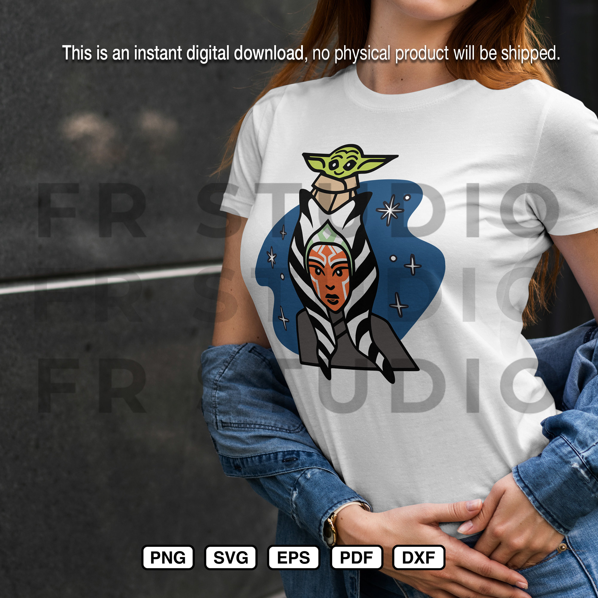 Ahsoka Tano & Grogu Svg Ahsoka Tano Png Grogu Png Star Wars - Etsy Ireland