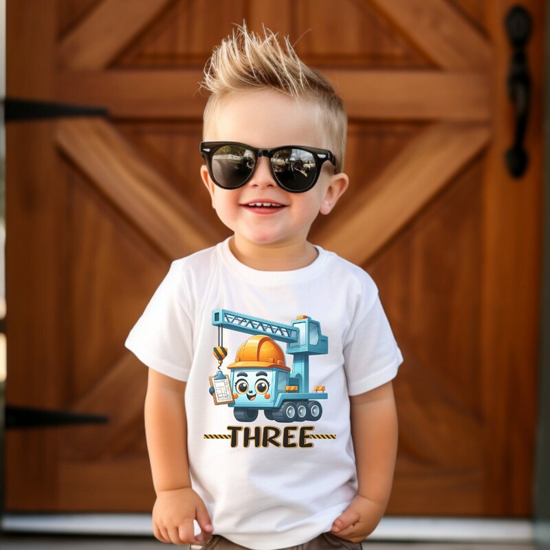 3rd Birthday Construction - Etsy