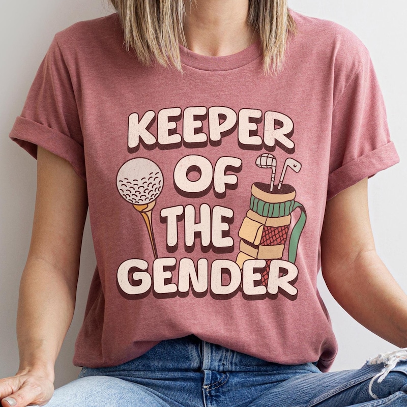 Golf Gender Reveal Tshirt - Etsy