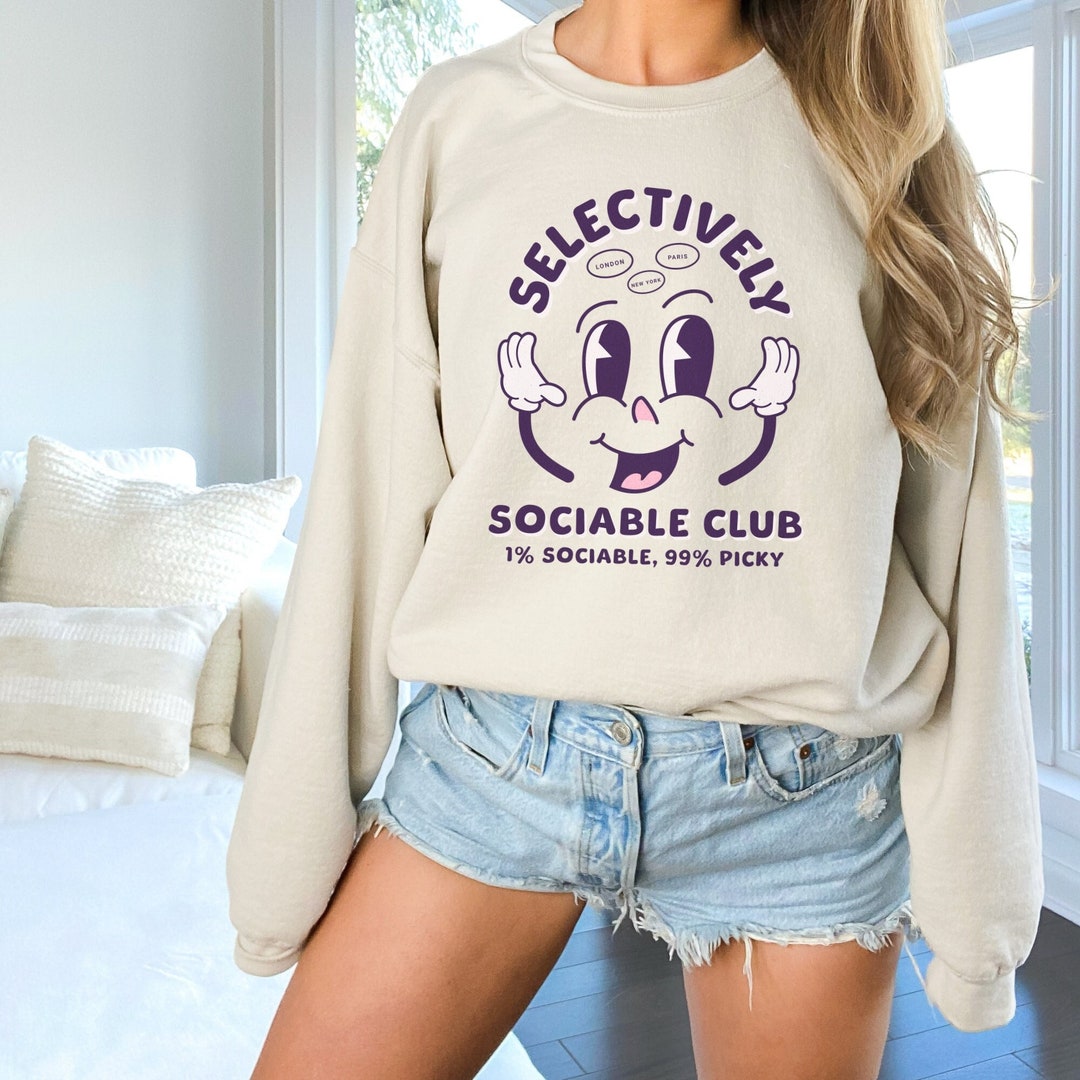 Introvert Sweatshirt, Antisocial Sweatshirt, Snarky Gifts, Funny Mental ...