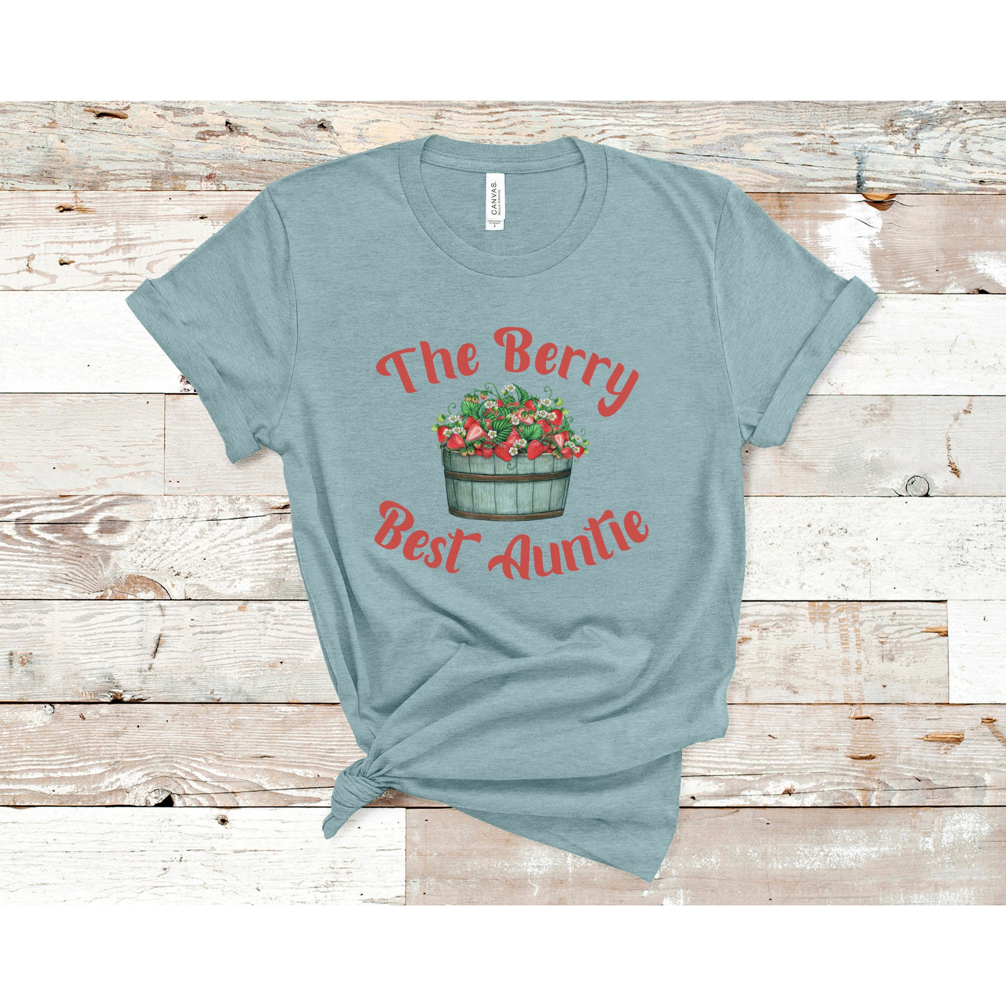 The Berry Best Auntie Shirt Berry First Birthday T-shirt Auntie Gift ...