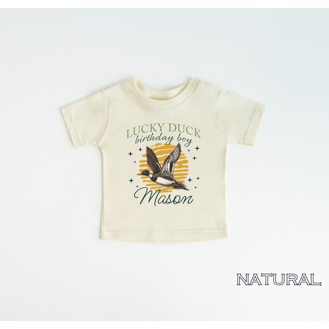 Duck First Birthday Outfit Boy One Lucky Duck 1st Birthday Outfit ...