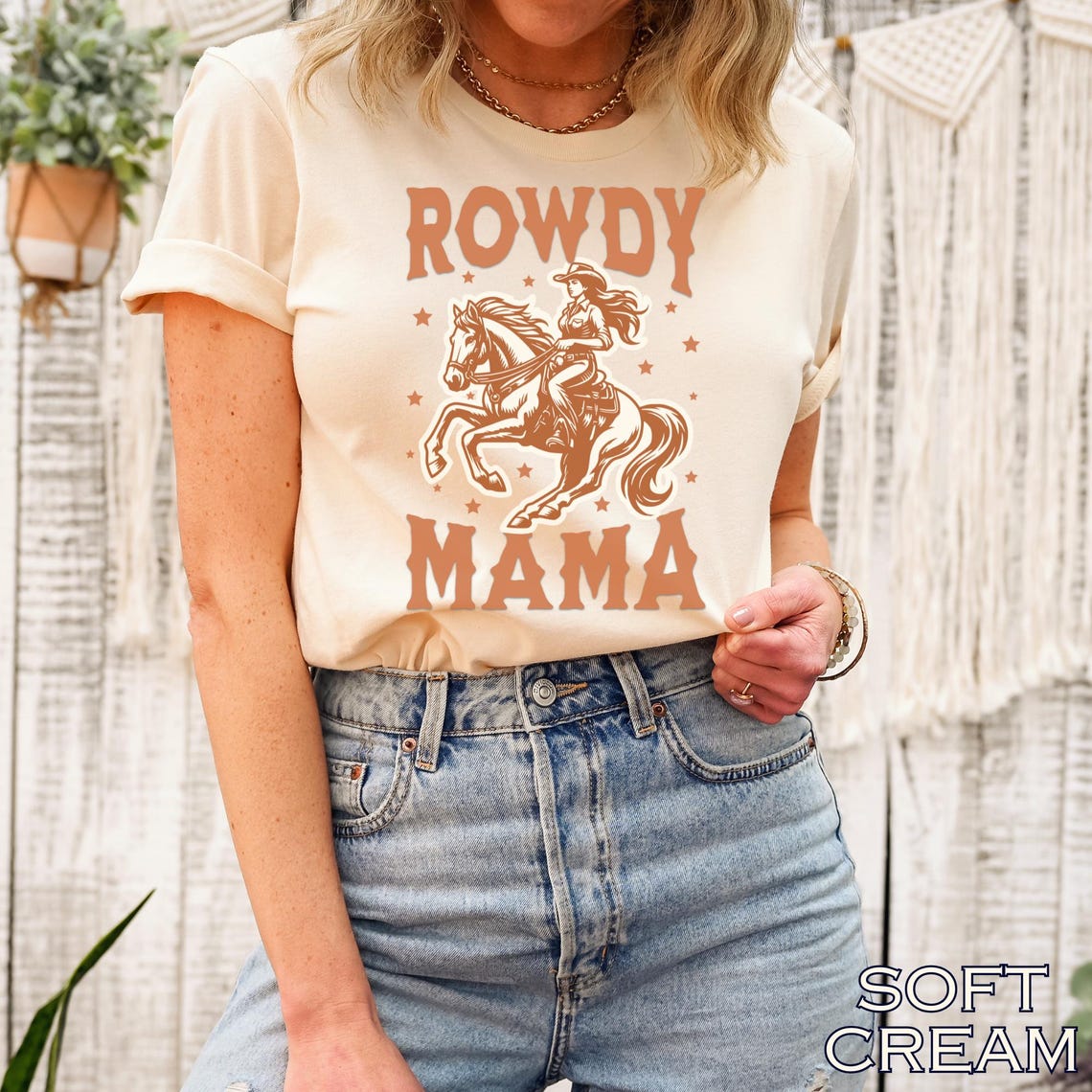 Rowdy Mama First Rodeo Birthday Shirt Cowgirl 1st Birthday Party T ...