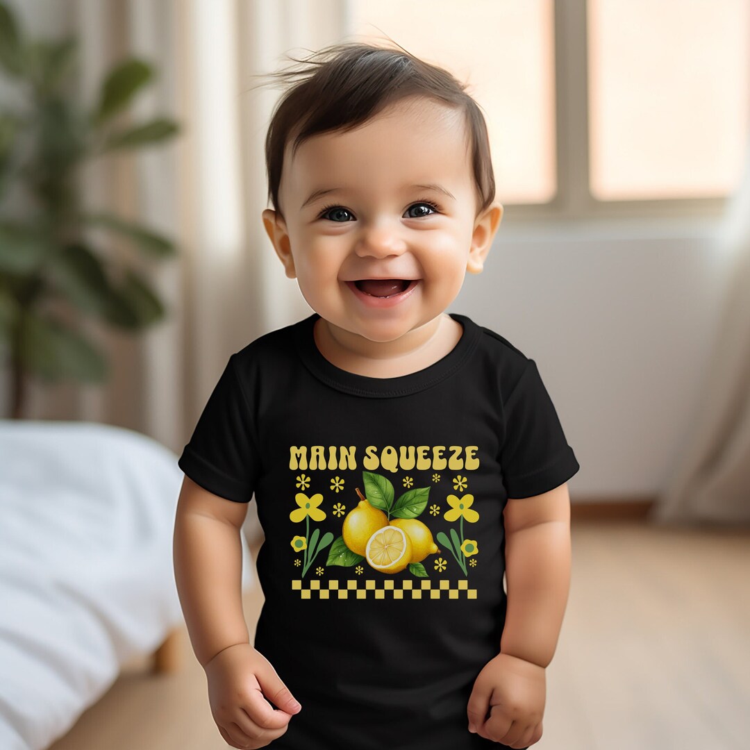 Main Squeeze Lemon Birthday Family Party T-shirts Sweet One 1st ...