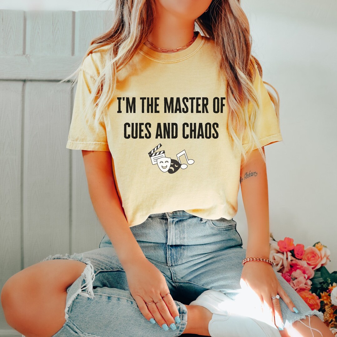 Theater Shirt, Theater Gifts, Comfort Colors Shirt, Actor Shirt ...