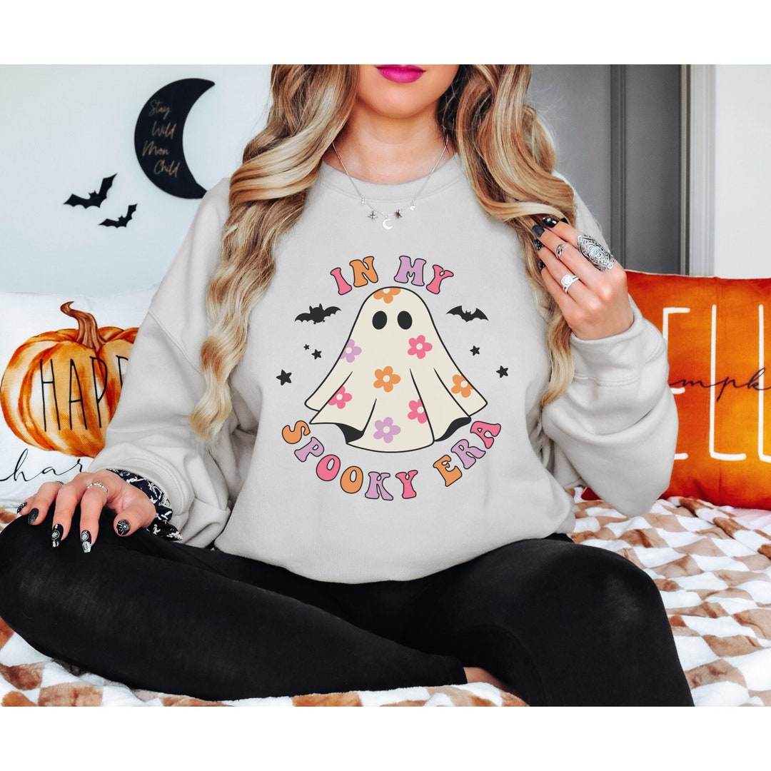 Retro Fall Sweatshirt, in My Spooky Era Sweatshirt, Halloween Era Shirt ...