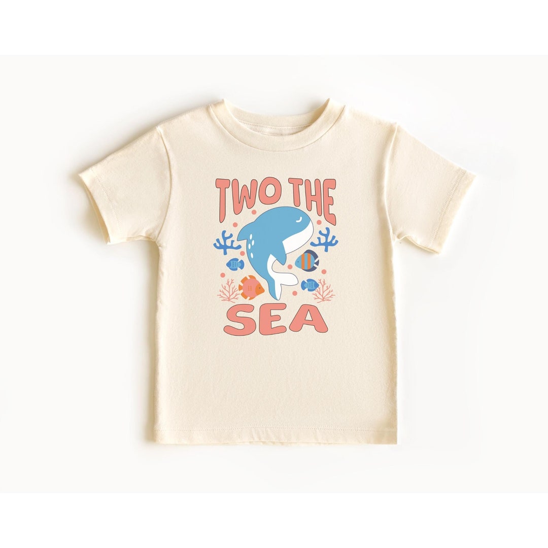 Two the Sea Birthday Party Under the Sea Birthday T-shirt Sea Animal ...