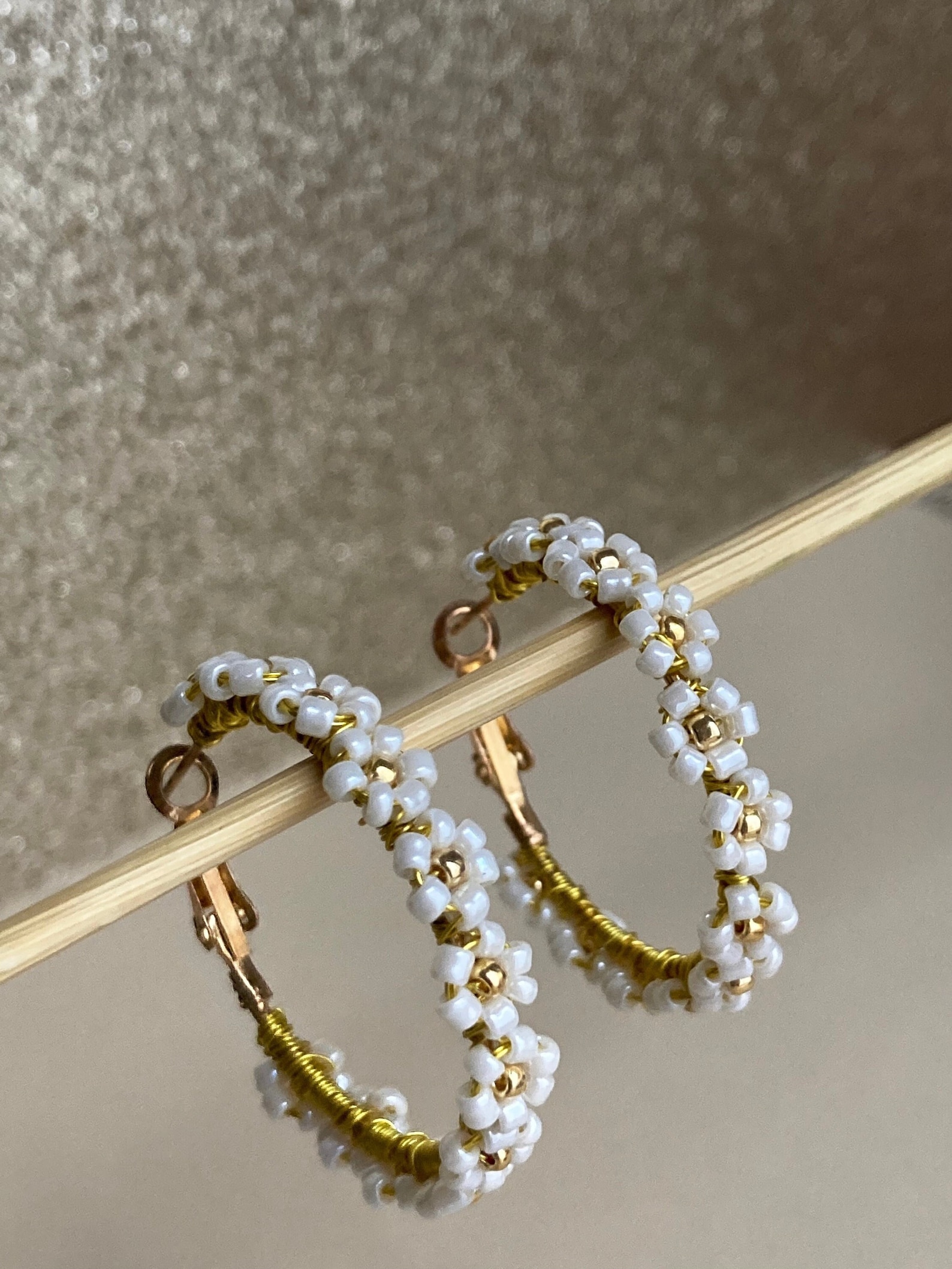 Daisy Hoop Earring Daisy Earring Daisy Flower Earring - Etsy