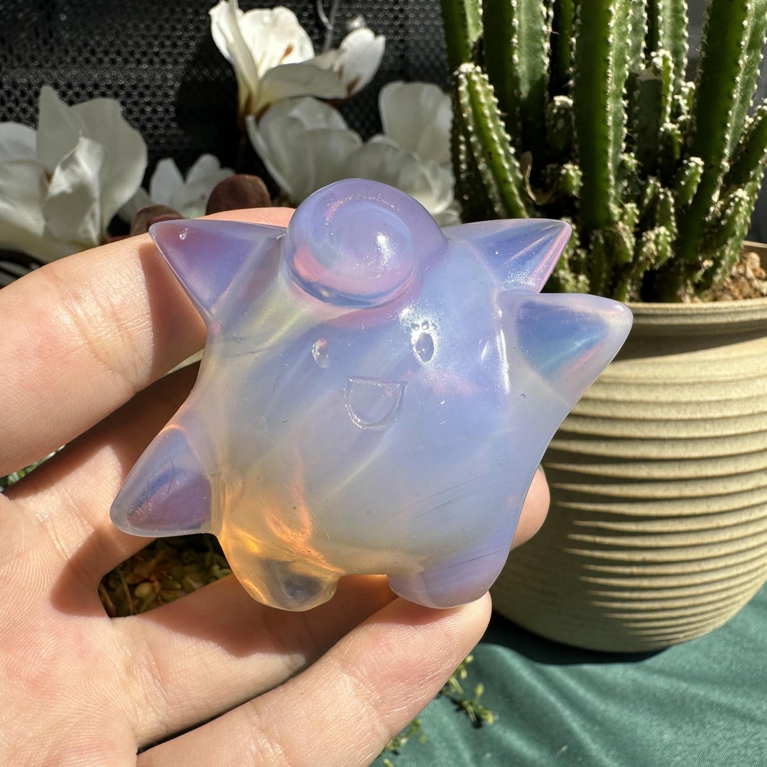1PC Pink Opalite Clefablecrystal Clefablecrystal - Etsy