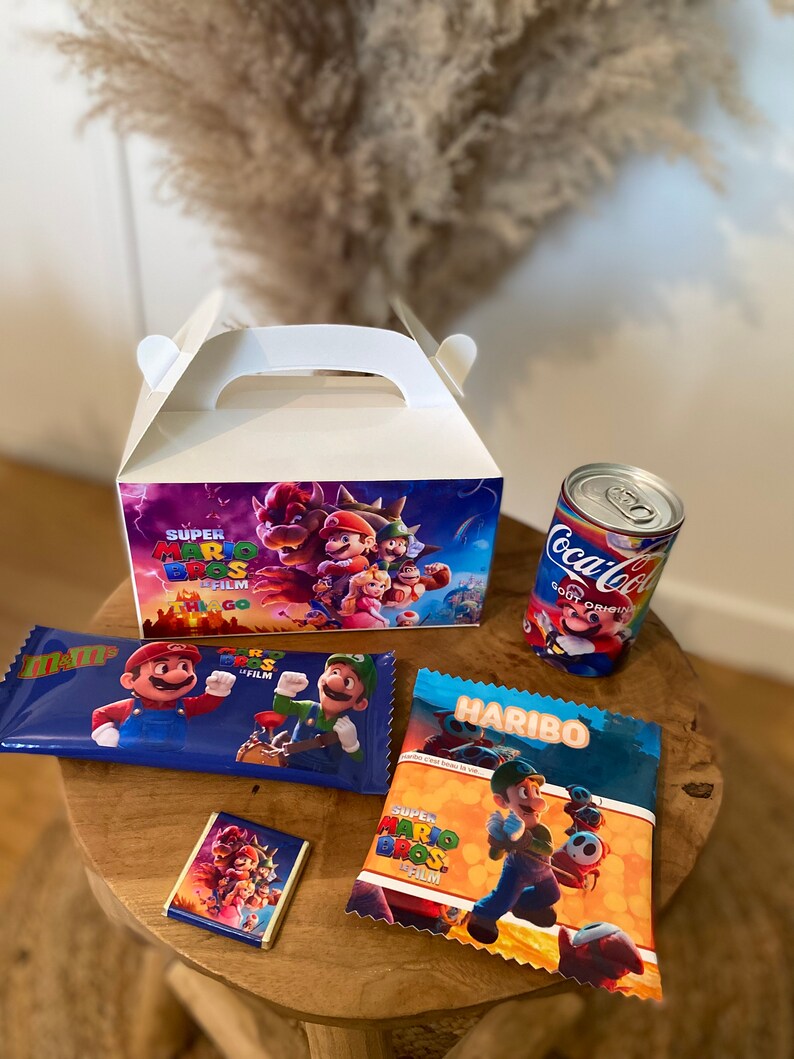 Caja pequeña Super Mario Bros. - Etsy México