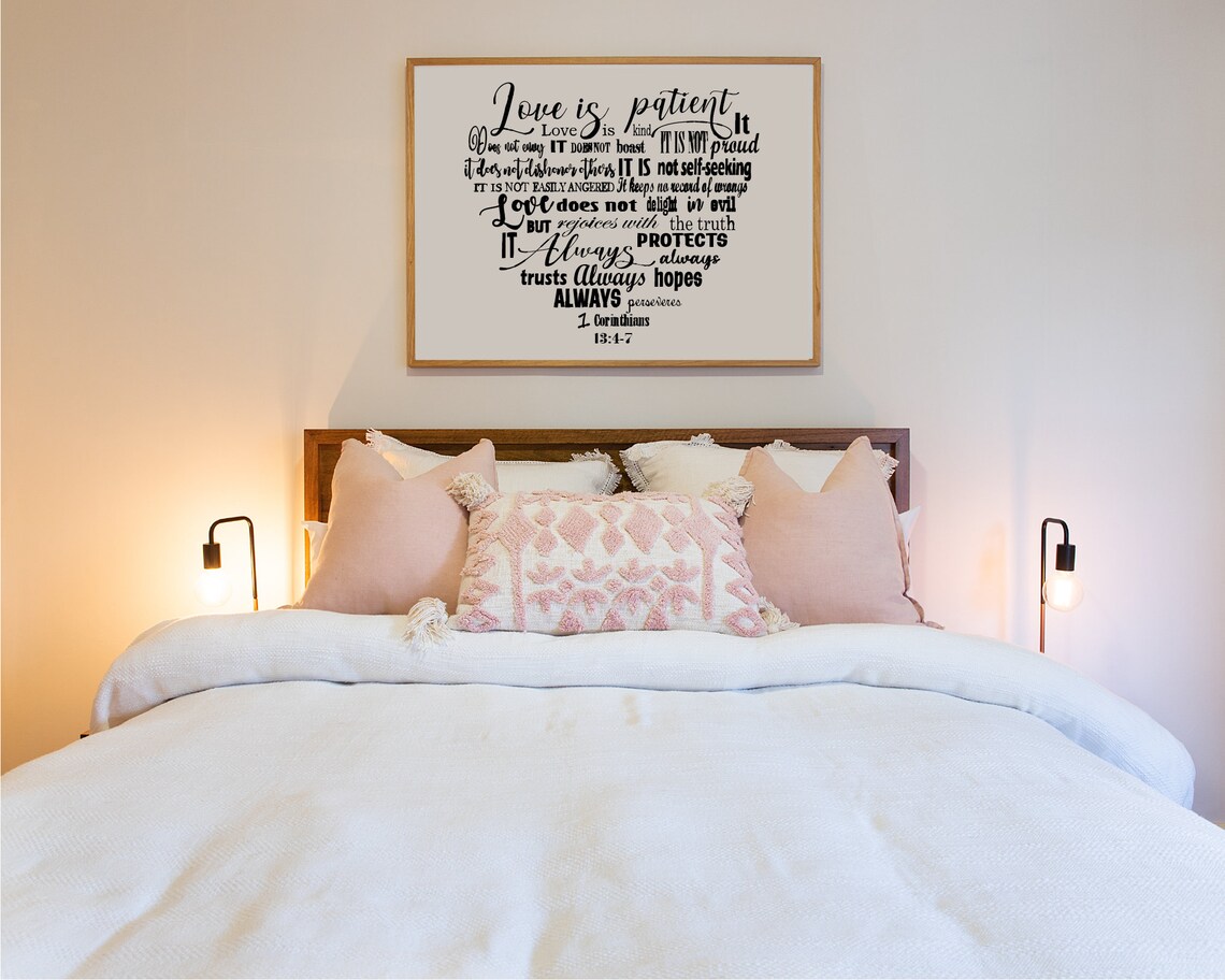 1 Corinthians 13:4-7 Love is SVG for Cricut, Bible Verse Svg, Christian ...