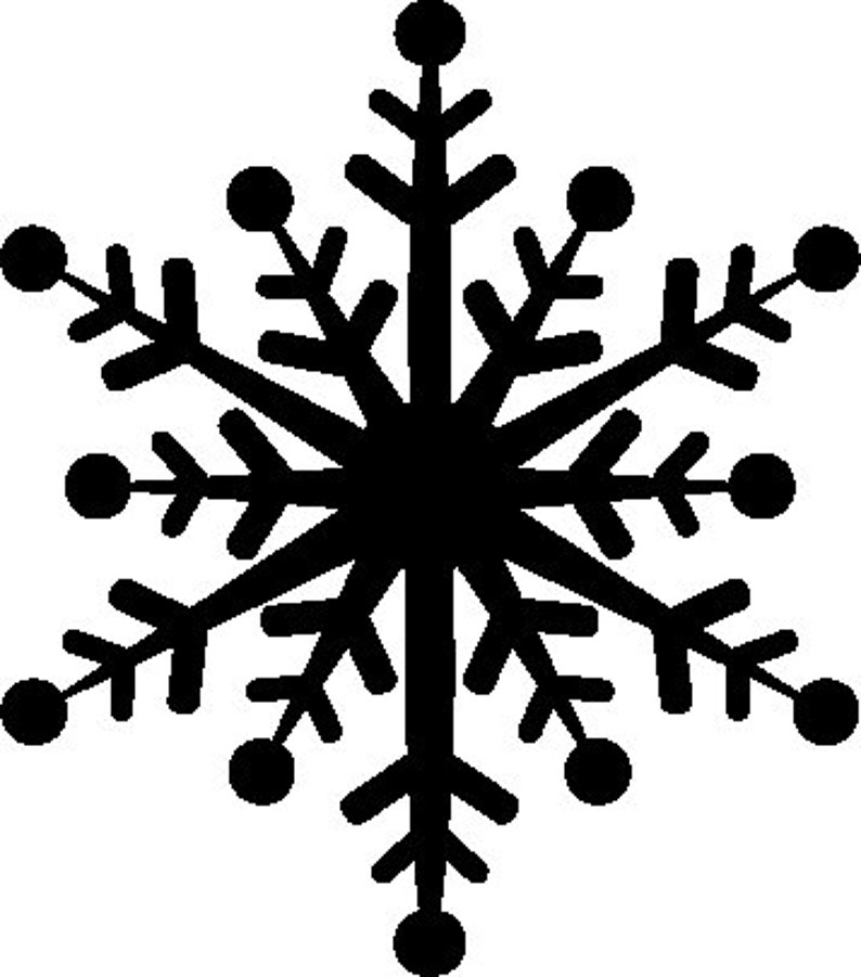 Snowflake SVG for Cricut, Snow Svg, Eps, Pdf, Jpg, Png Cut File Cricut ...