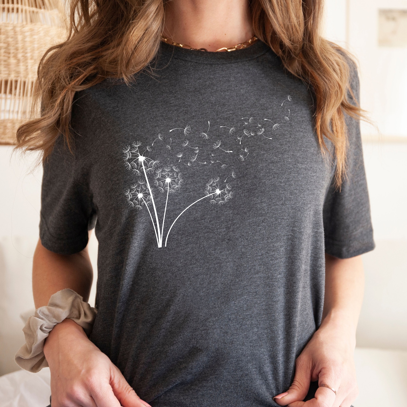 Flower Shirt, Gift for Her, Flower Shirt Aesthetic, Floral Graphic Tee ...