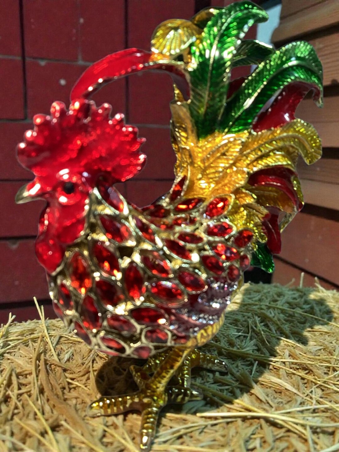 Rooster Trinket Box, Bird Trinket Box, Small Jewelry Box, - Etsy