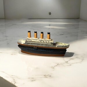 Vintage Trinket Box, Ship Box, Ocean Liner Box, Cruise Ship Trinket Box ...