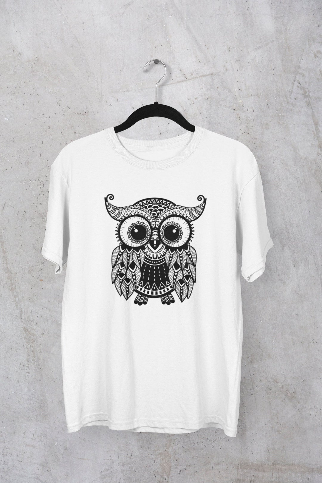 Cute Owl Shirt Owl T-shirt Cute Animal Shirt Animal Lover Shirt Gift ...
