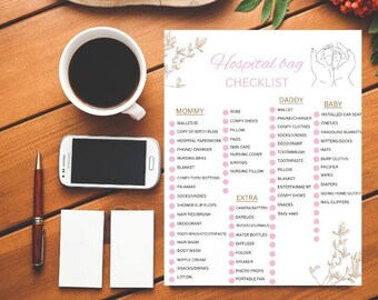 Baby Arrival Checklist - Etsy