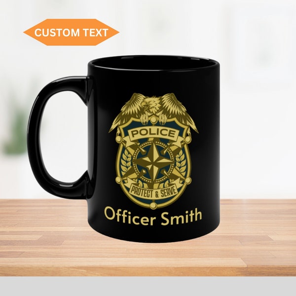 Police Coffee Mug - Etsy