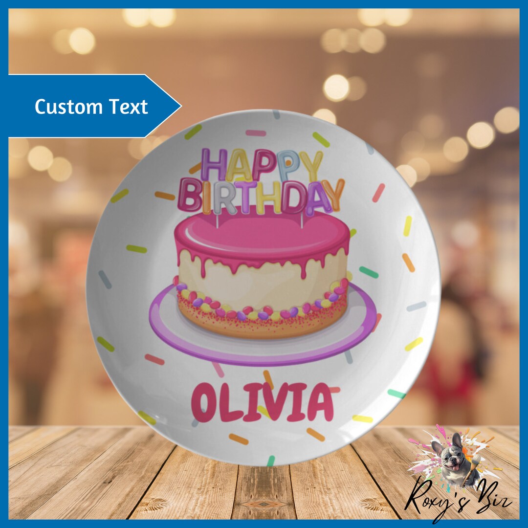 Custom Dinnerware, Tasty Celebration, Happy Birthday, Dinnerware ...
