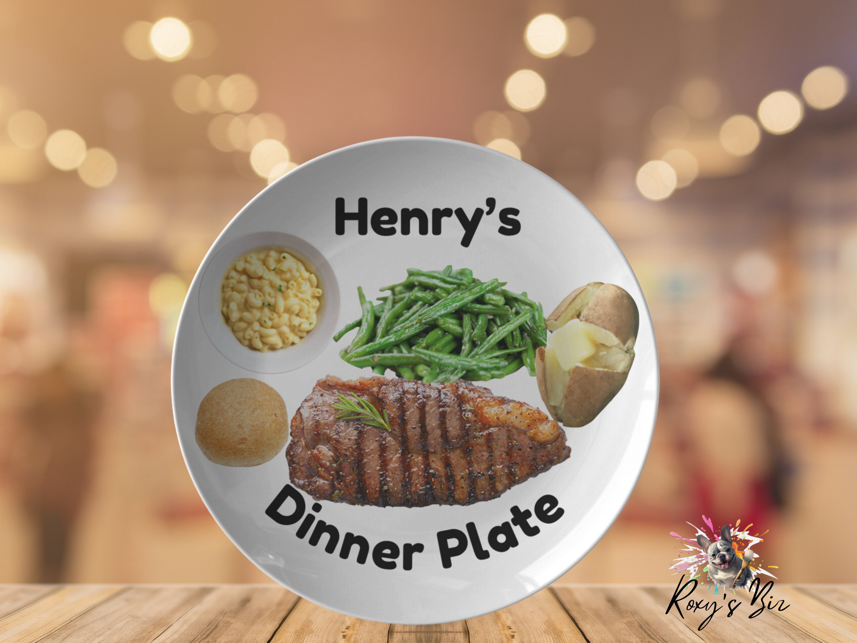 Funny Dinnerware, Steak Plate, Kitchen Gifts, Personalized Plate, Gift ...