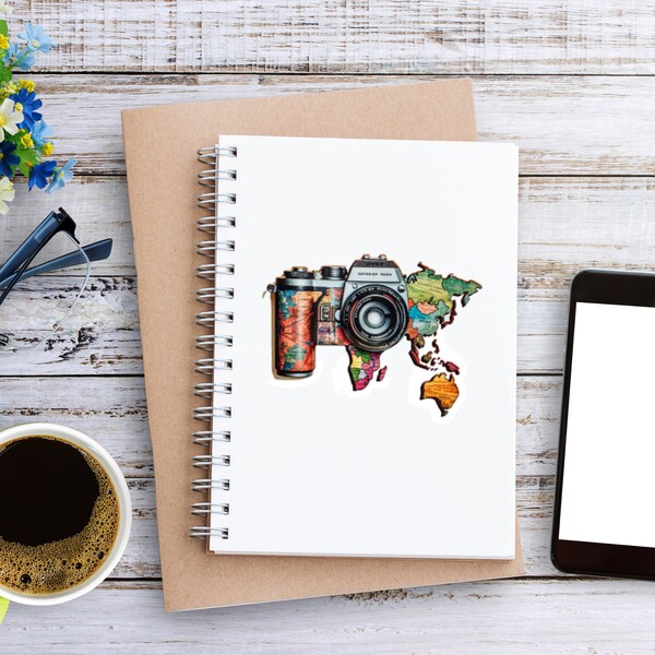 Camera Stickers - Etsy