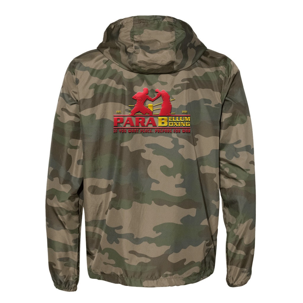 Lightweight Parabellum Boxing Windbreaker Full-zip Jacket - Etsy