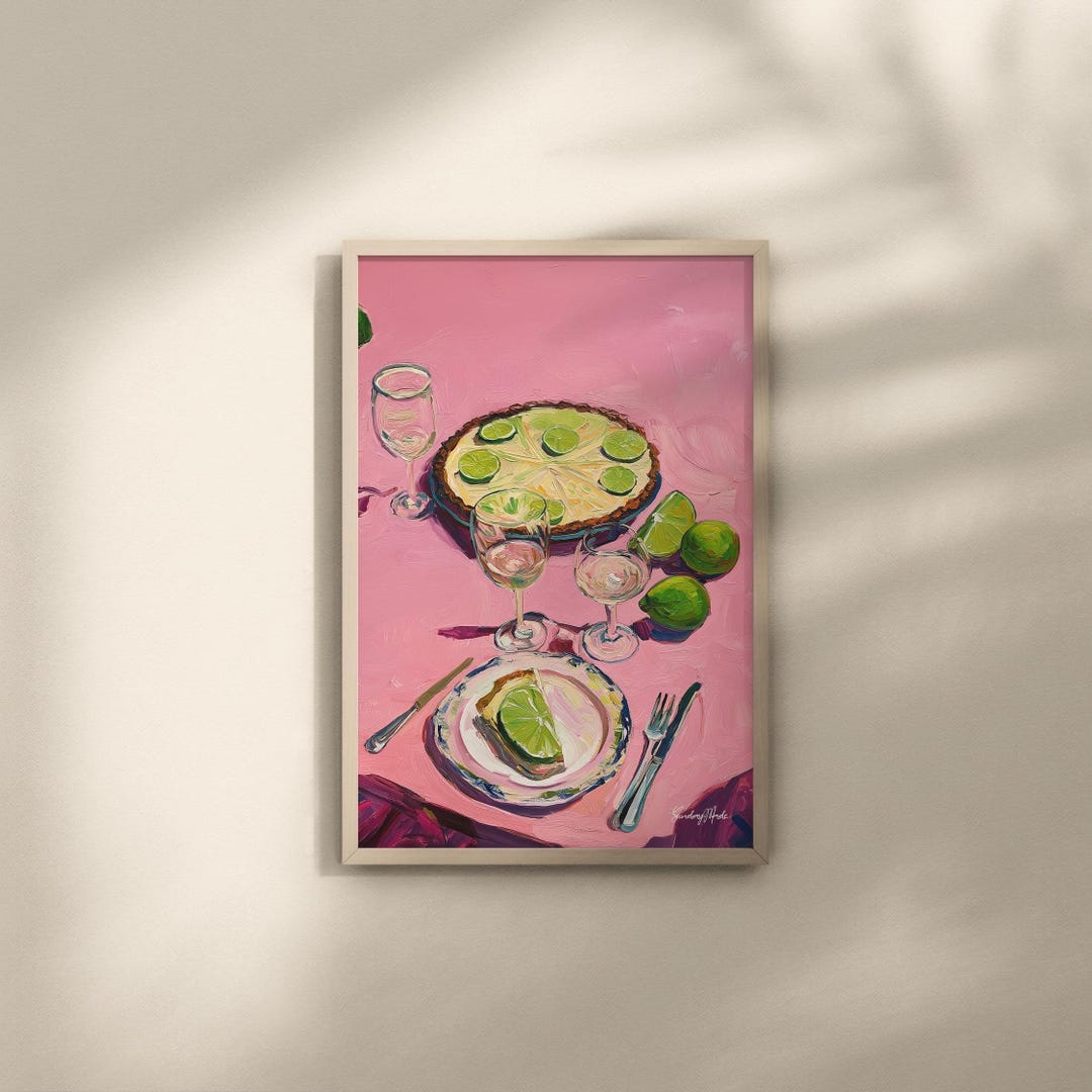 Lime Pie Still Life Print – Digital Download - Etsy