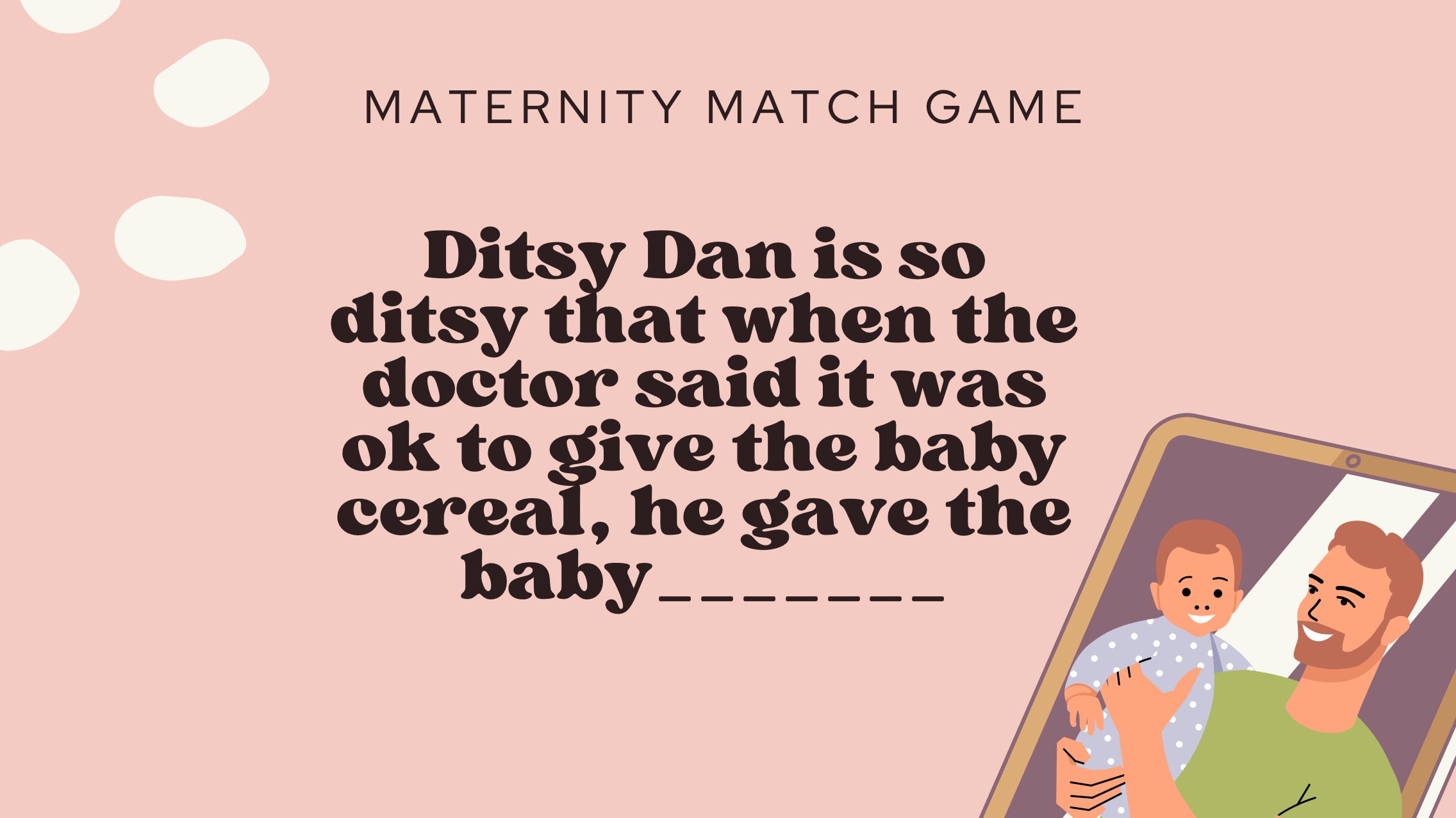 Maternity Match Game, Fun Baby Shower Games, Funny Virtual Game, Zoom ...
