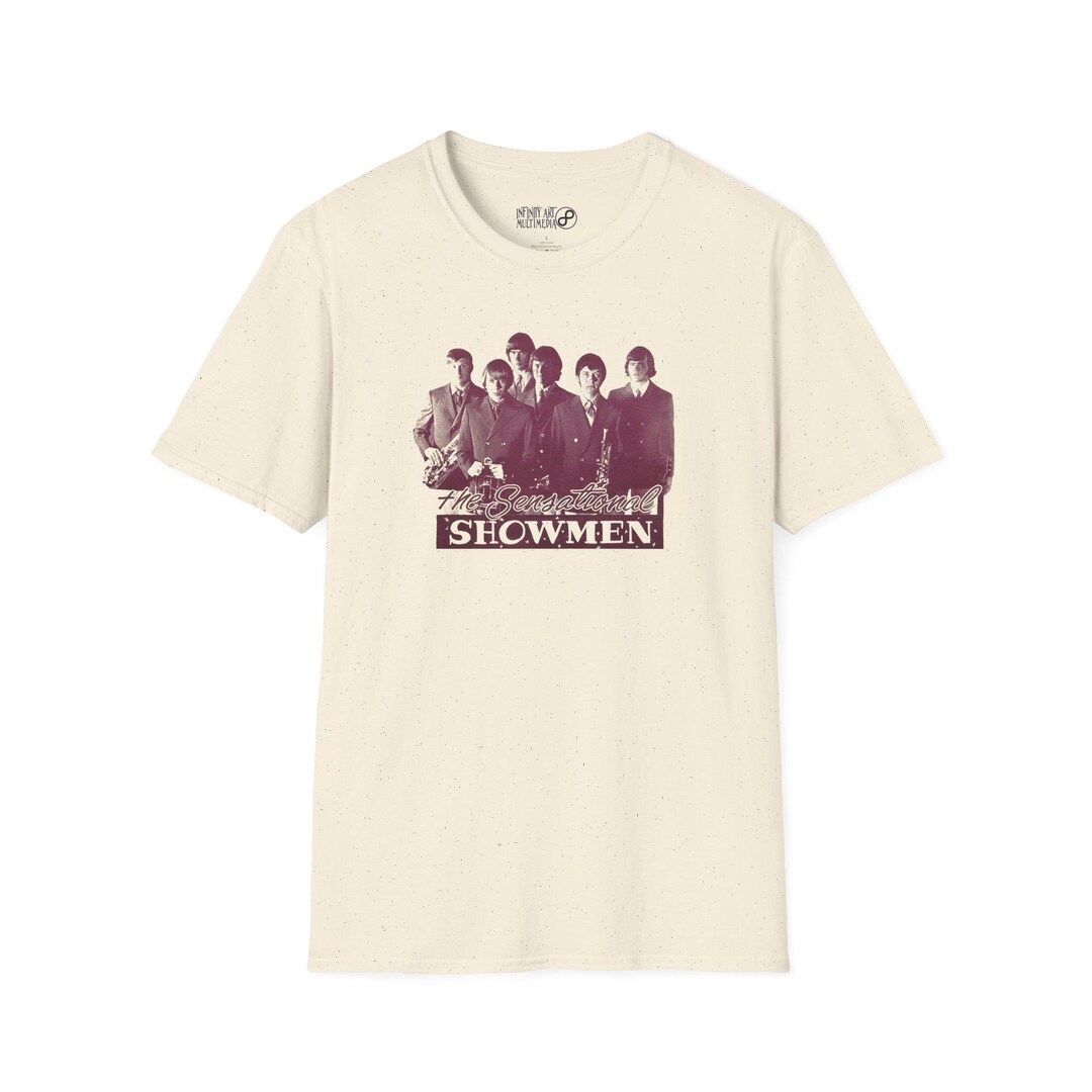 The Sensational Showmen 70s Band T-shirt - Etsy
