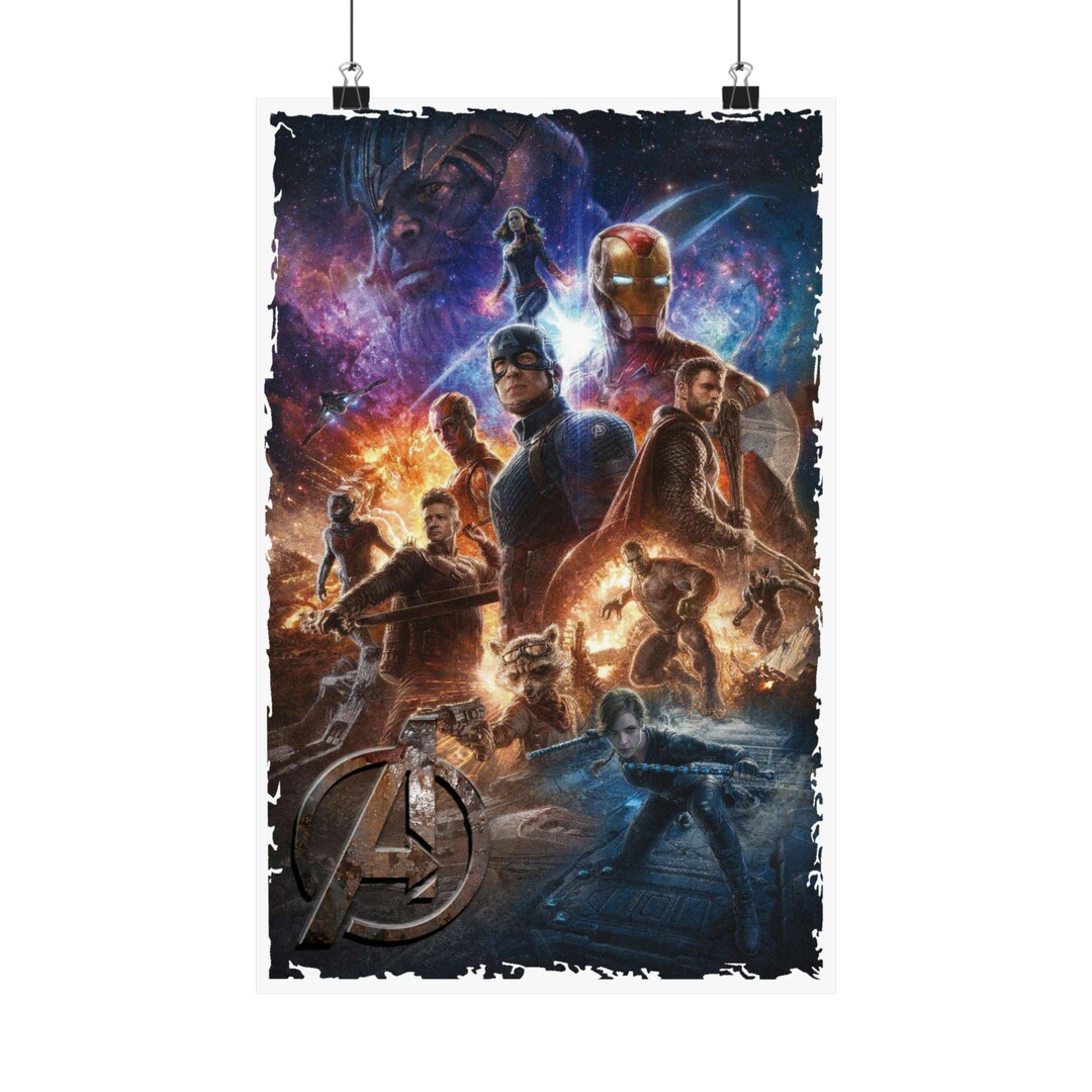 Avengers Infinity War / Avengers Endgame Collage 11x17 Poster - Etsy