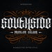 Southside Tattoo Font With Unique Ornaments, Custom Tattoos, Logo ...