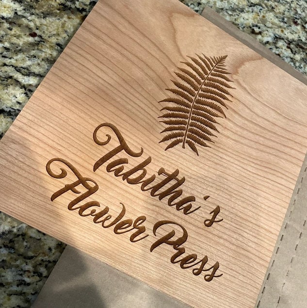 Large Flower Press SVG Digital Download File - Etsy