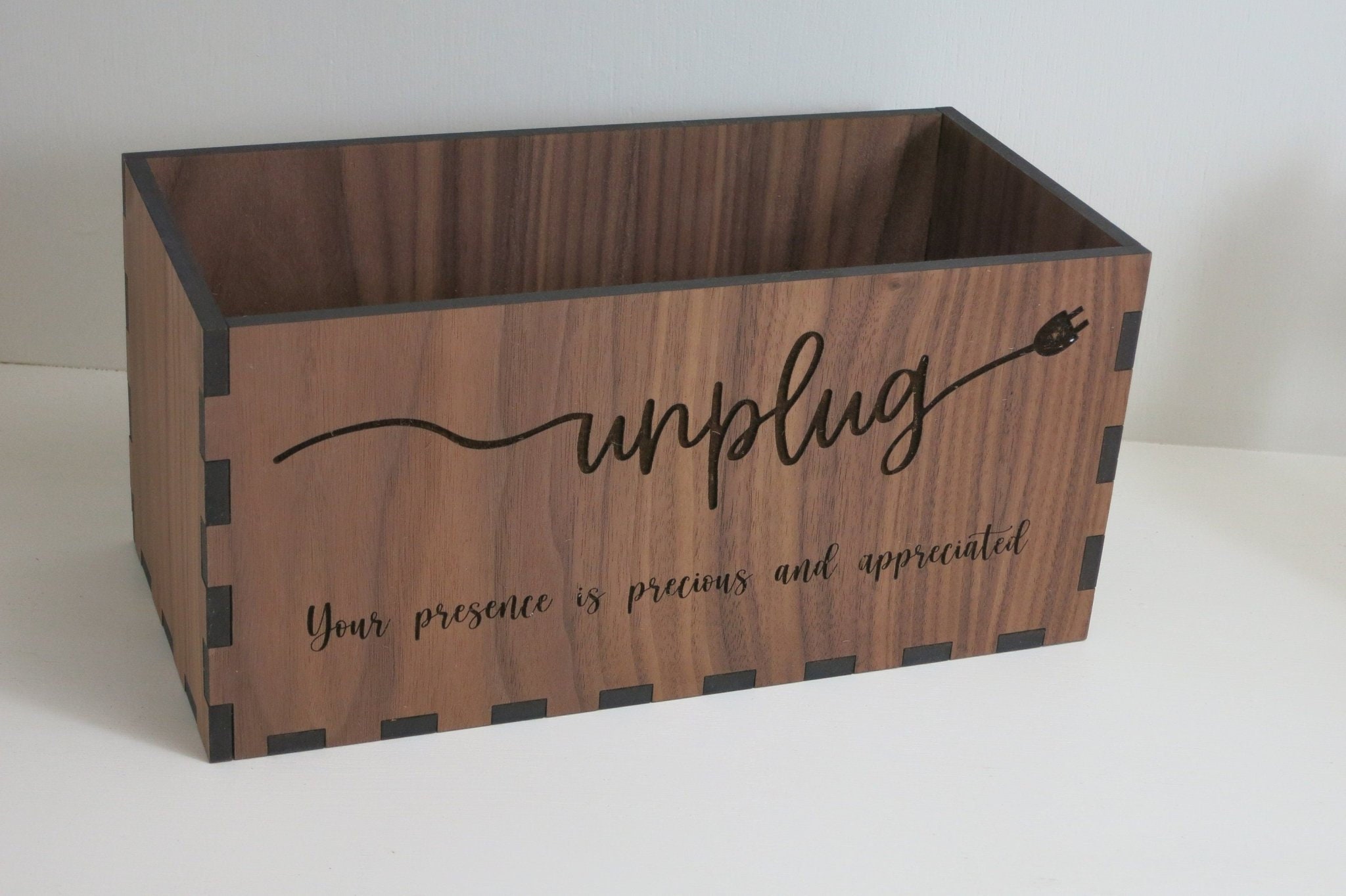 Unplug Charging Box Svg Laser File, Perfect Place to Charge Unplug ...