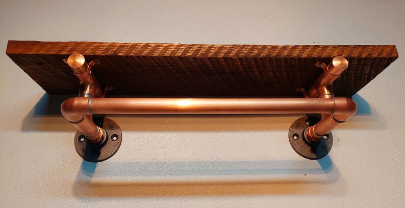 Industrial Rack Pipe Copper - Pipe Rack - Industrial Shelf - Industrial ...