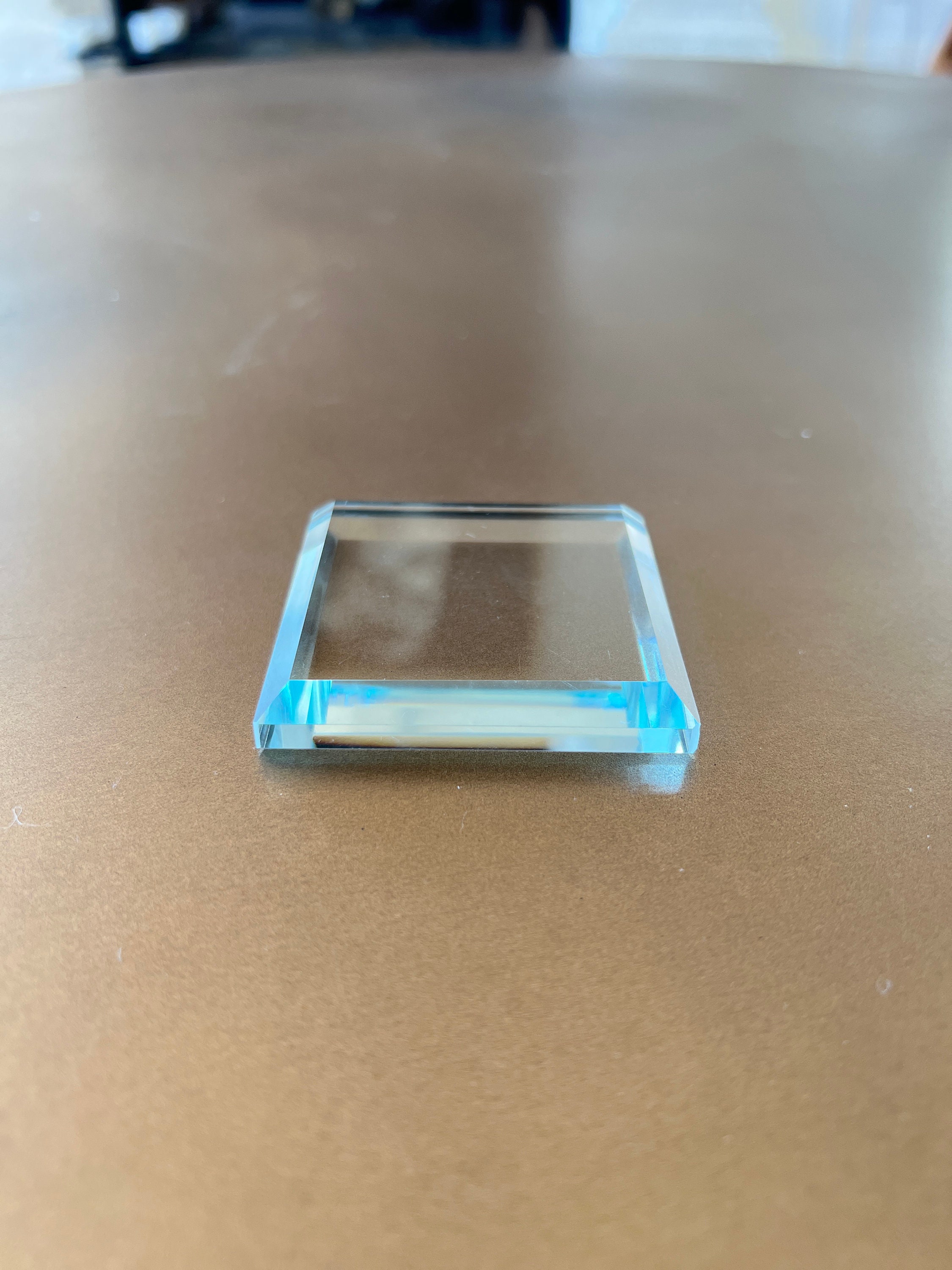 Glass Mineral Display Base Crystal Stand Glass Base Glass - Etsy Canada