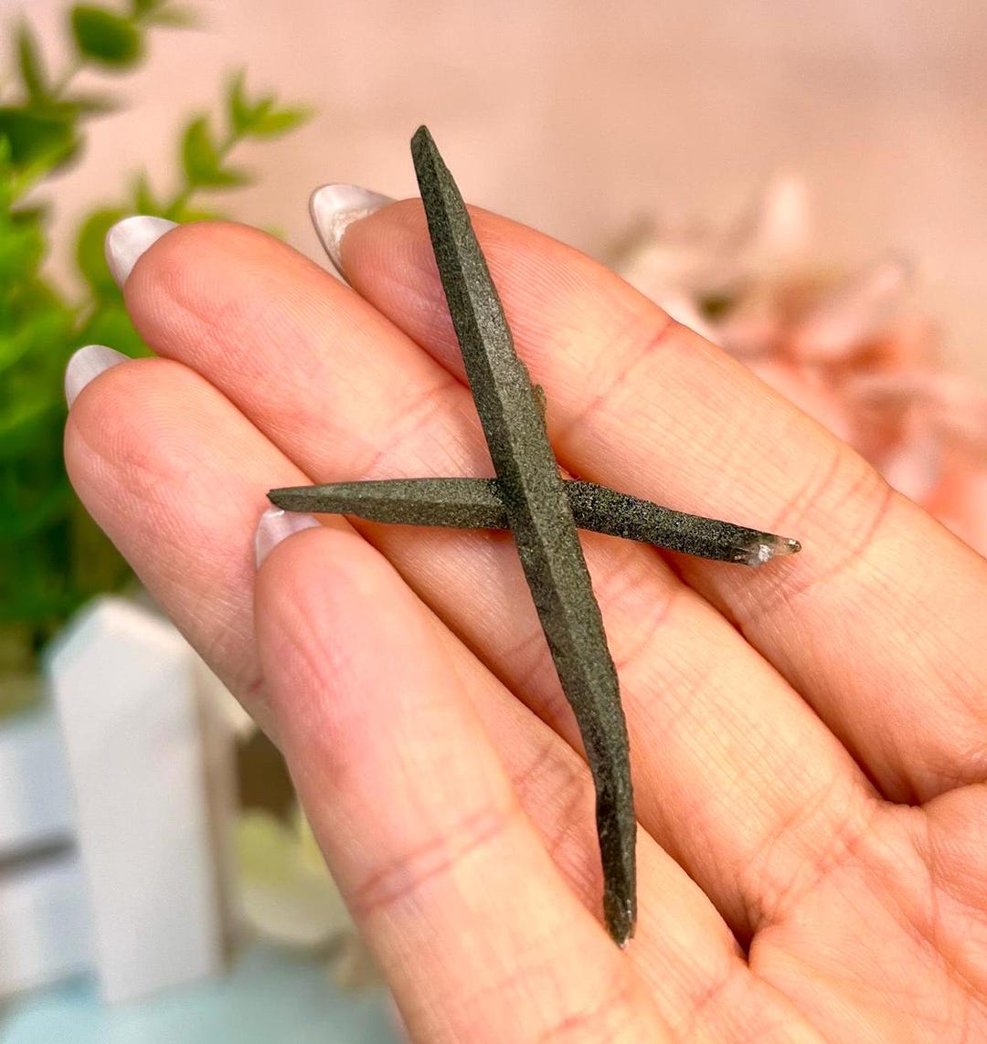 RARE Ganesh Himal Quartz- NEPAL, Prasem Quartz, Green Himalayan Xquartz ...
