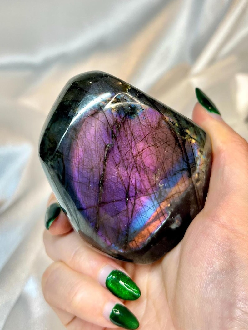 Rare AAA Top Quality Rainbow Vibrant Purple Pink Blue Orange ...