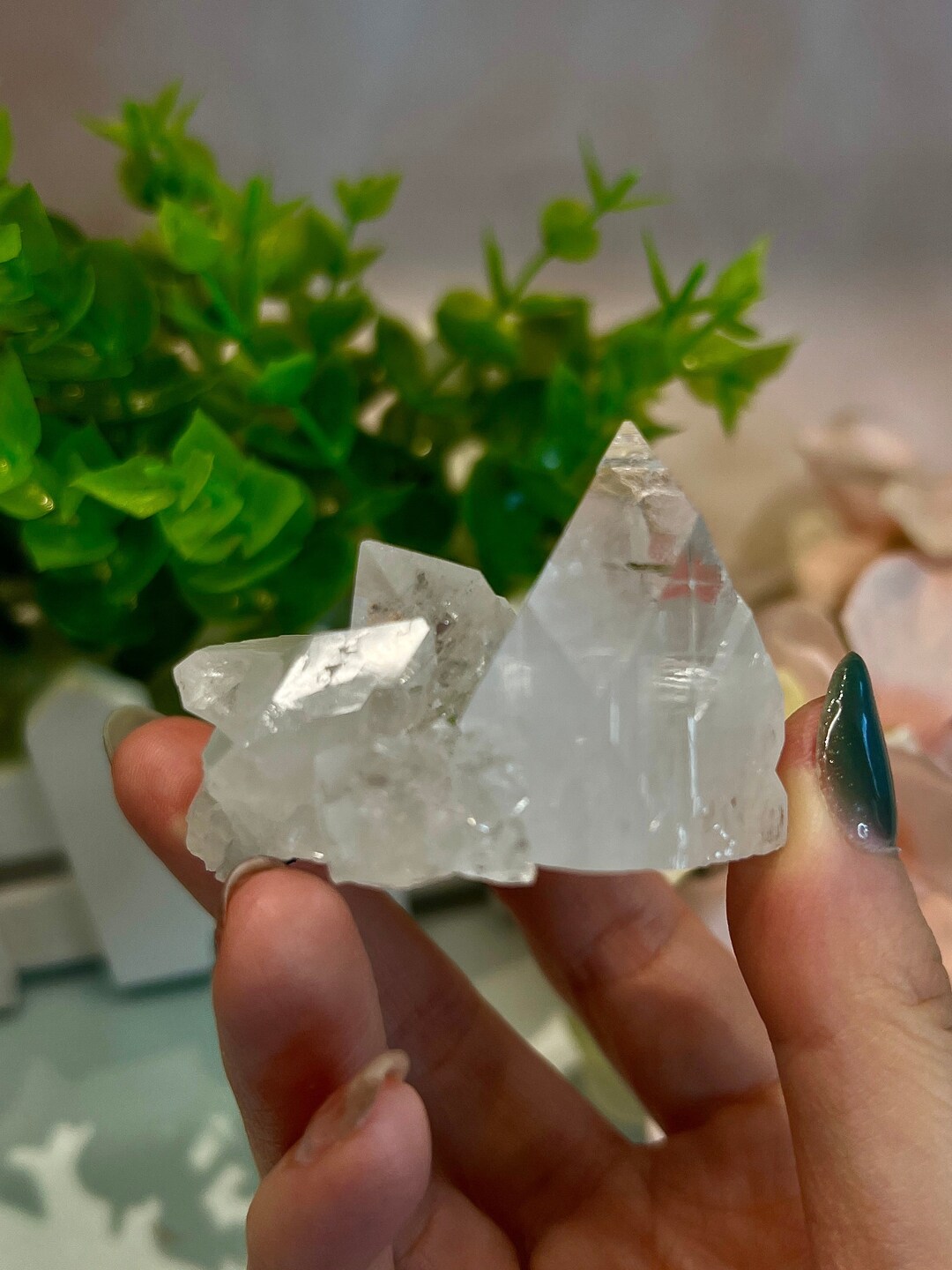 Diamond Apophyllite Specimen With Super Shimmery Crystallization, High ...